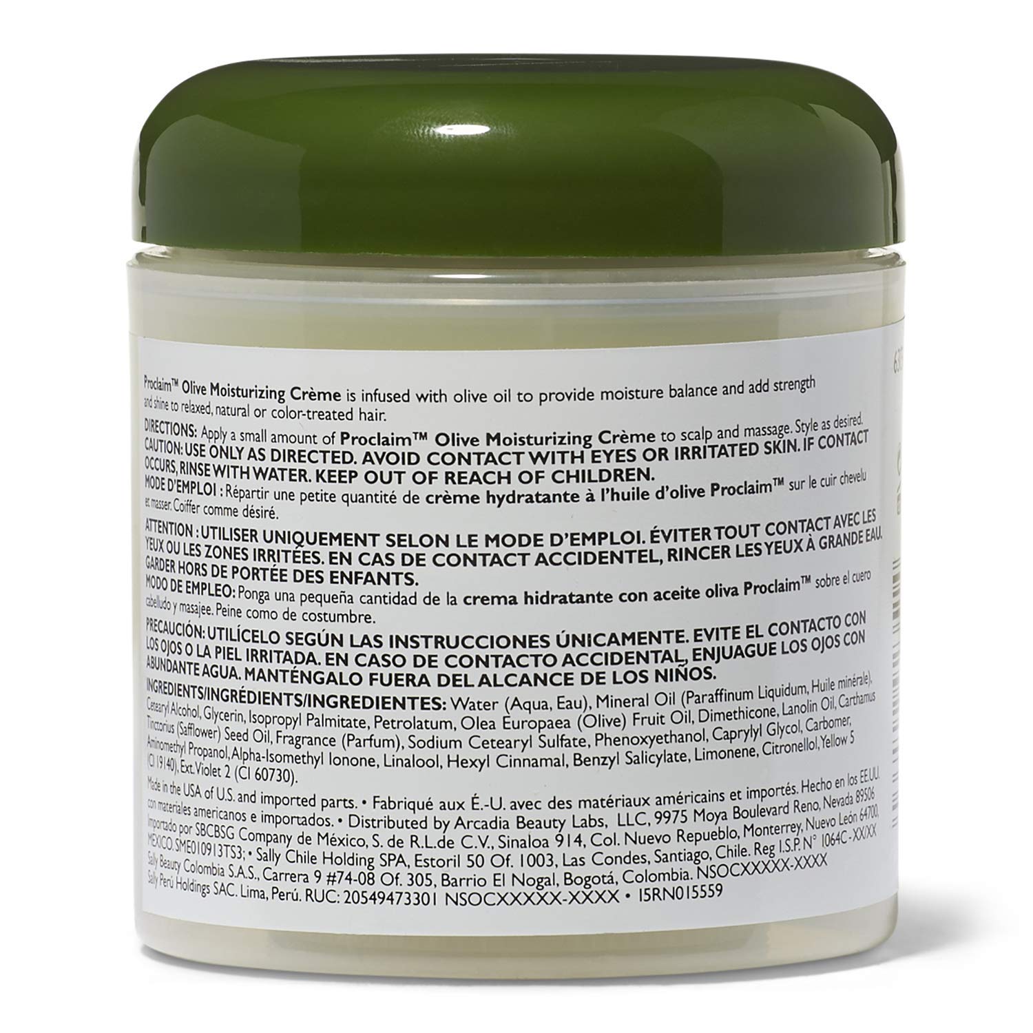 Proclaim Olive Moisturzing Leave In Creme
