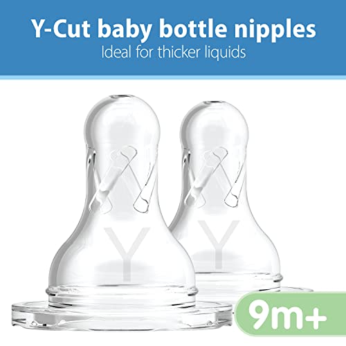 DR BROWN Y Cut Teats 2 Count Wide Neck