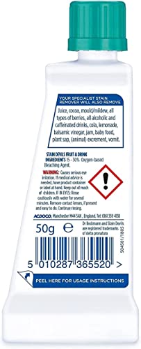 Dr. Beckmann STAIN DEVIL FRUIT & DRINK, White, 50 i (6562)