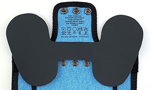 DOWN UNDER OUTDOORS 4 Pack Premium Chicken Saddle with Adjustable Straps to Suit Medium and Large Hens, Poultry Saver, Protector, Apron, Supplies, Care Products (Mixed Colors)