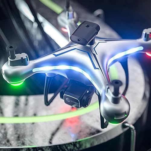 Drone With 4K Dual HD Camera Optical Localization Remote Control Toys Gifts For Boys Girls, Headless Mode, O๐e Key Take Off/Land, Altitude Hold, Intelligent Obstacle Avoidance