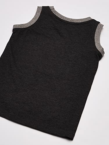 John Deere boys Toddler Boys' Tractor Muscle Tee T Shirt, Heather Grey, 3 US