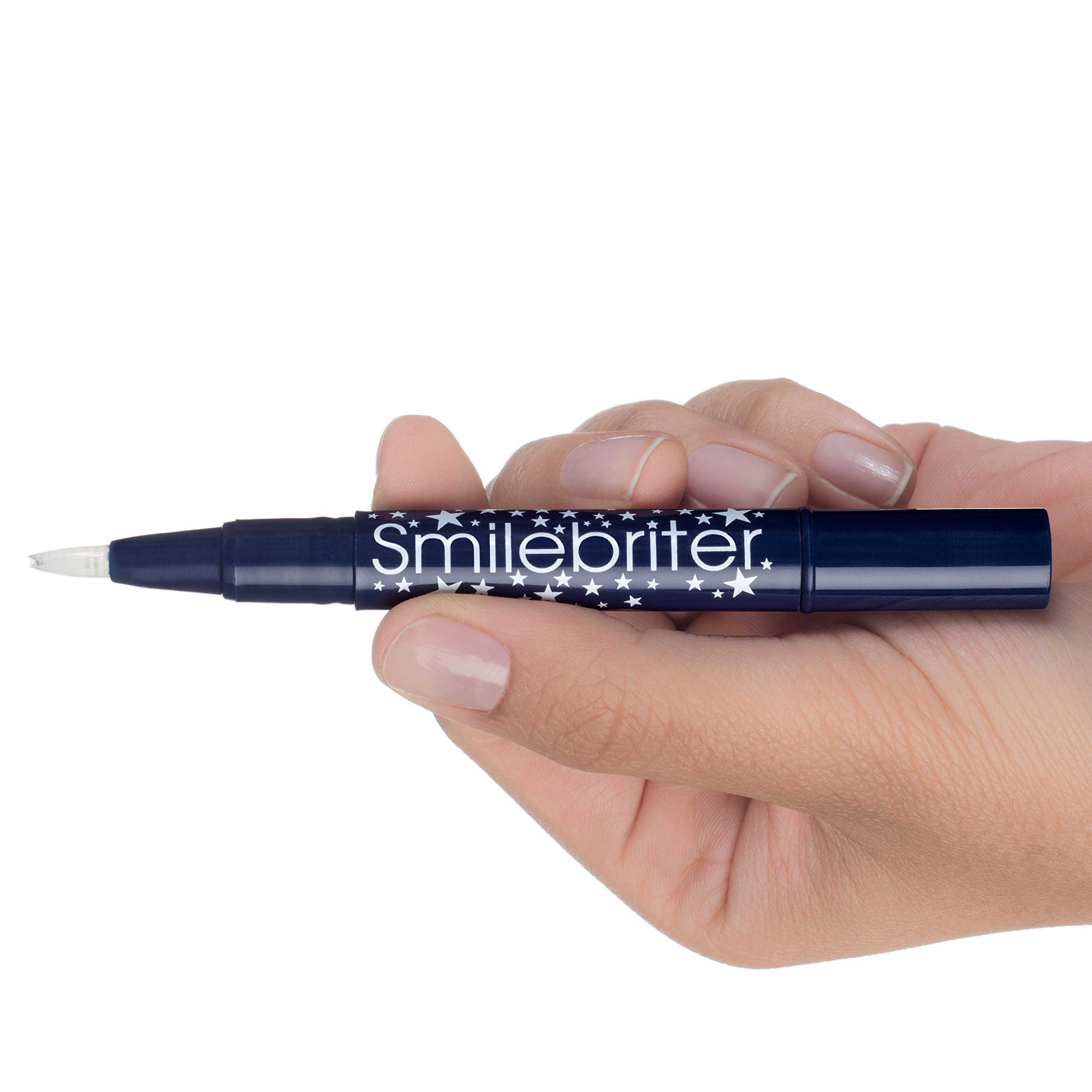 Smilebriter Teeth Whitening Gel Pens, 2 Pens :: No Peg, PPG, Artificial Flavors, or GMOs :: Gentle on Sensitive Teeth, Organic Ingredients :: Supports Dental Health, Mint Flavor