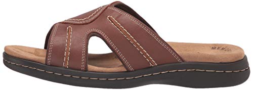 Dockers Men's Slide Sandal, Rust, 10