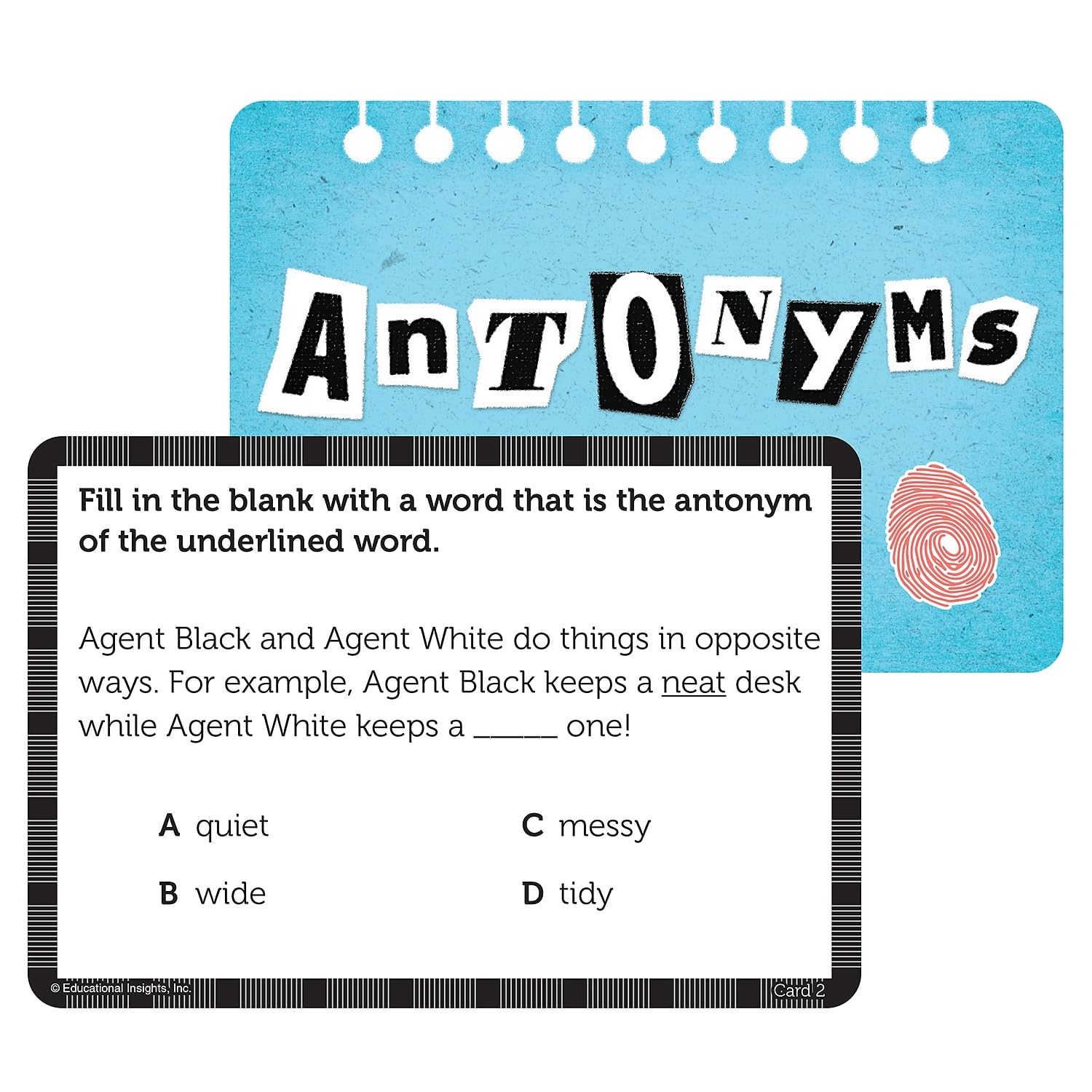 Educational Insights Super Sleuth Vocabulary Game