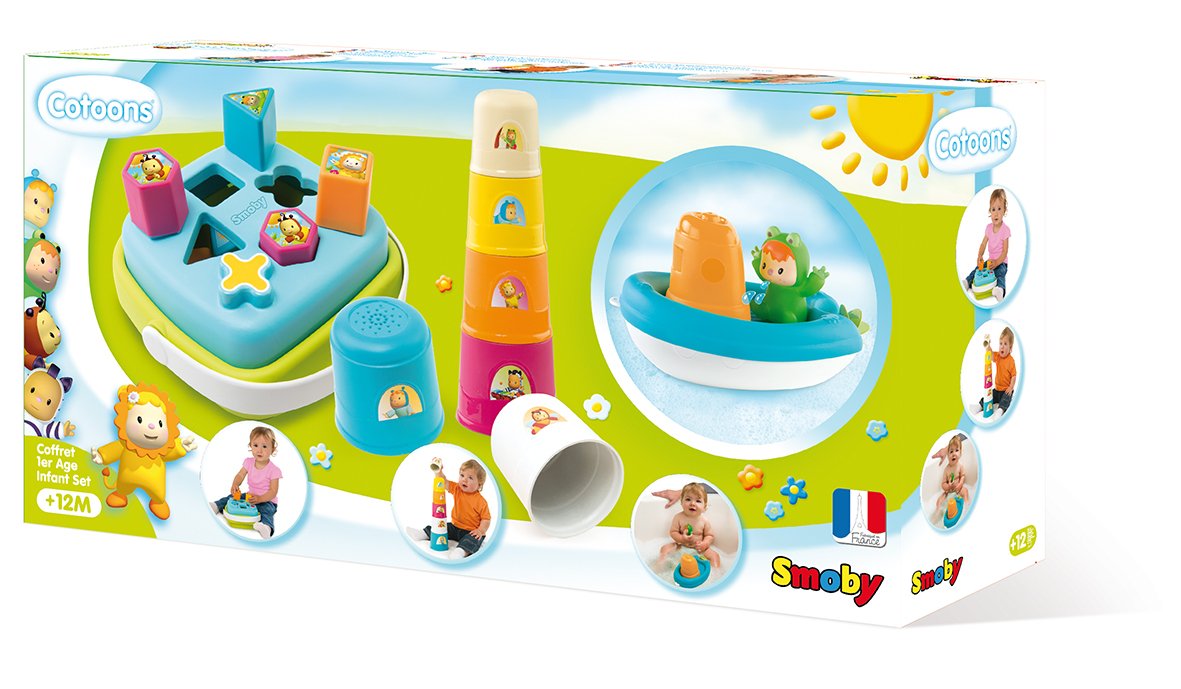 Smoby Cotoons 110408 Play Set (3 Pieces)