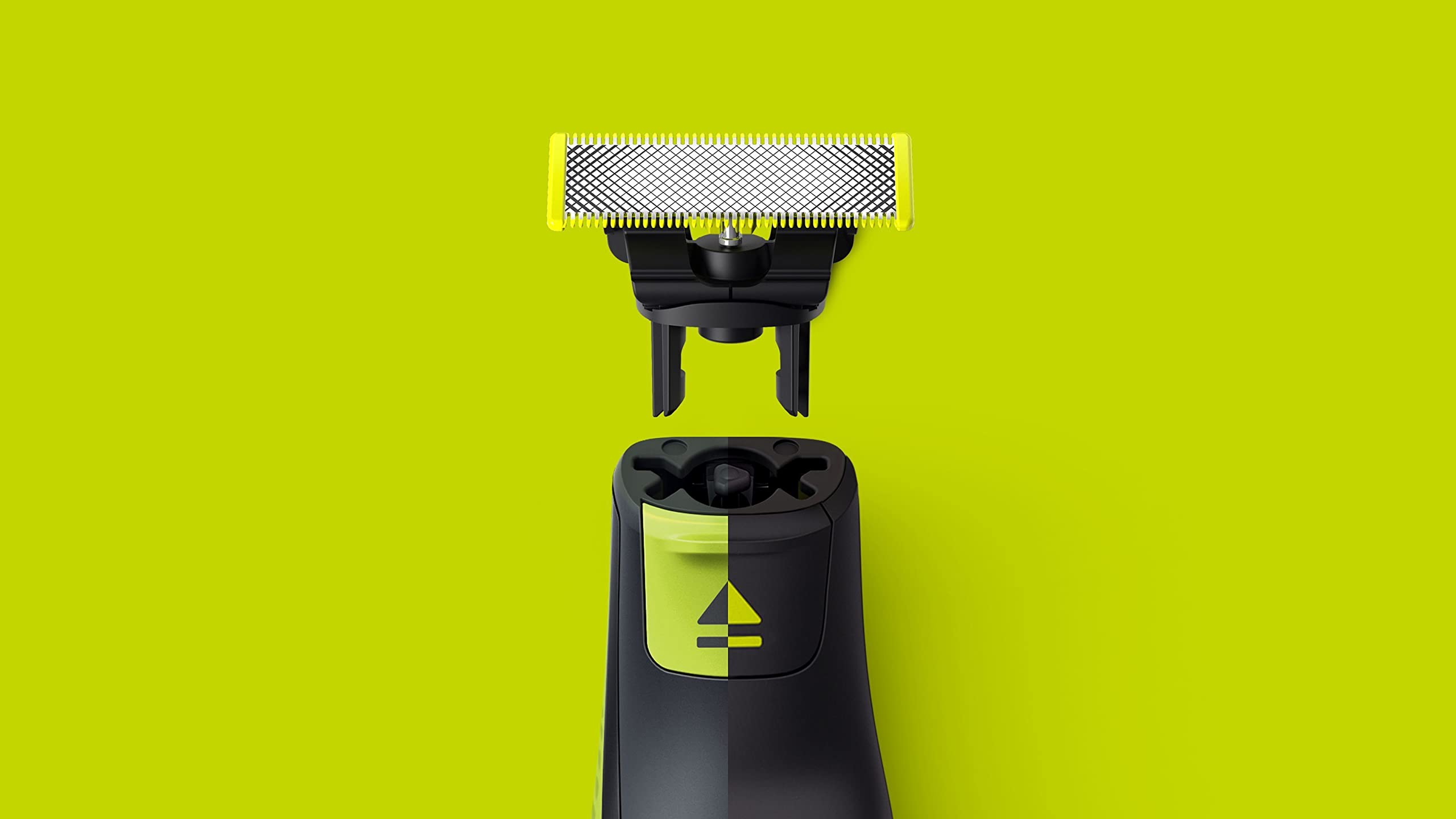 Philips OneBlade 2 Stainless Steel Replacement Blades for Face, Compatible with All OneBlade Beard Trimmers, Body Groomers, Electric Razors (Model QP220/50)