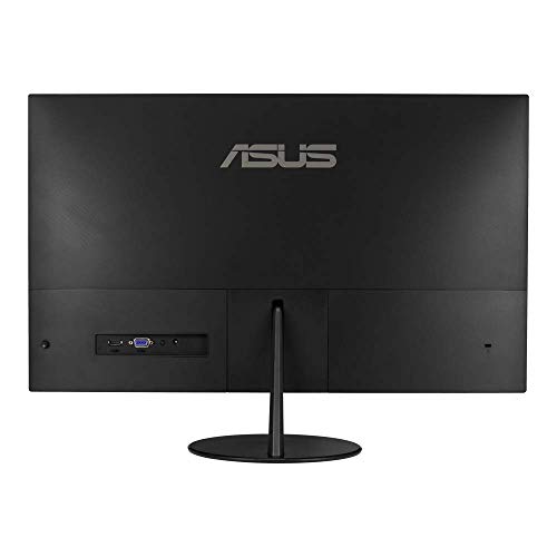 ASUS VL249HE 23.8” Eye Care Monitor, 1080P Full HD, 75Hz, IPS, Adaptive-Sync/FreeSync, Eye Care, HDMI VGA, Frameless Slim Design, VESA Wall Mountable