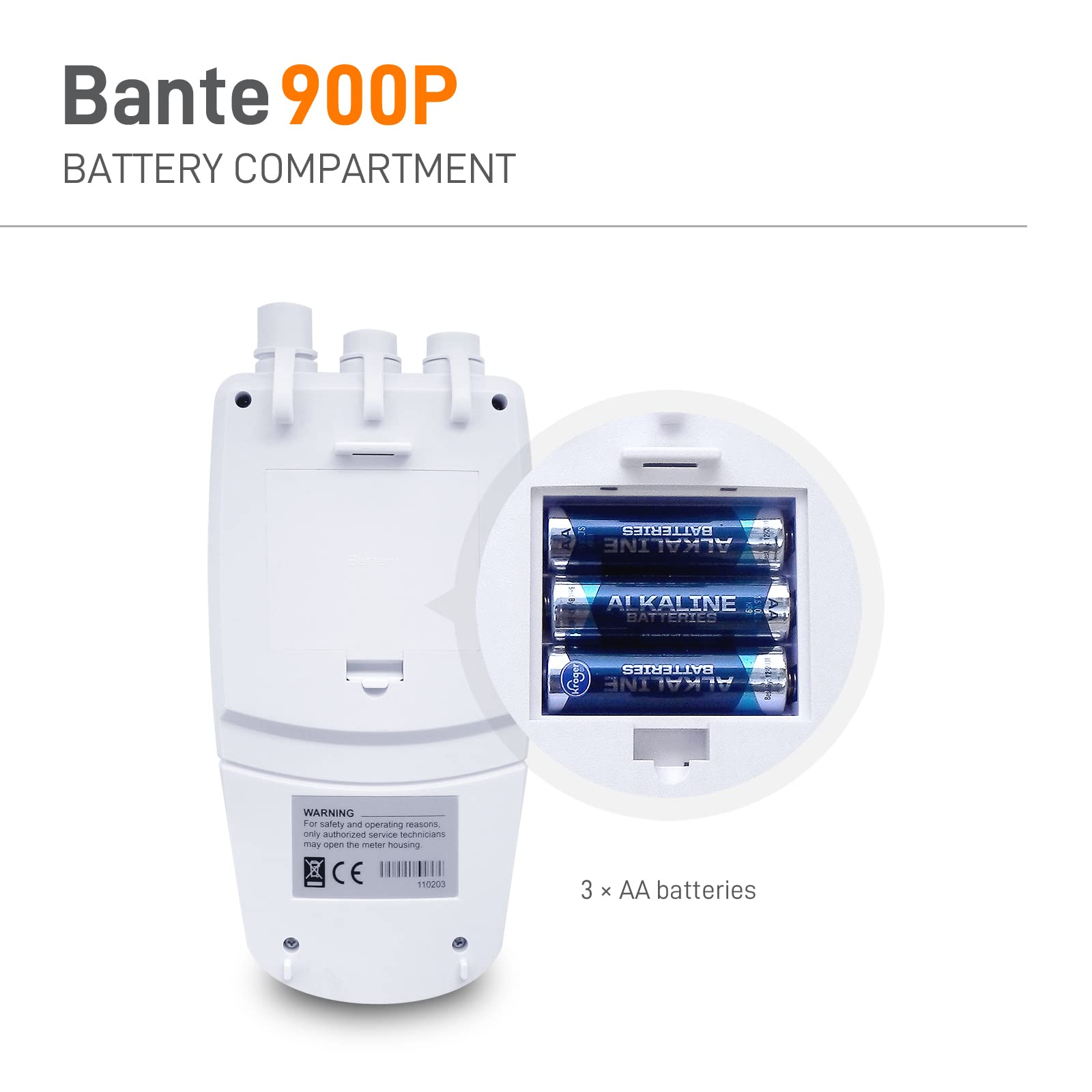 Bante 900P Portable pH/Conductivity/Dissolved Oxygen Meter | Multiparameter Water Quality Meter | for Measuring pH, ORP, Ion, Conductivity, TDS, Salinity, Resistivity, Dissolved Oxygen