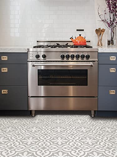 FloorPops Emilia Peel & Stick Floor Tiles, Neutral