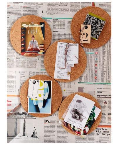 HAPPY COASTER CARDS Cork Trivet Heat 7"(Pack of 6)