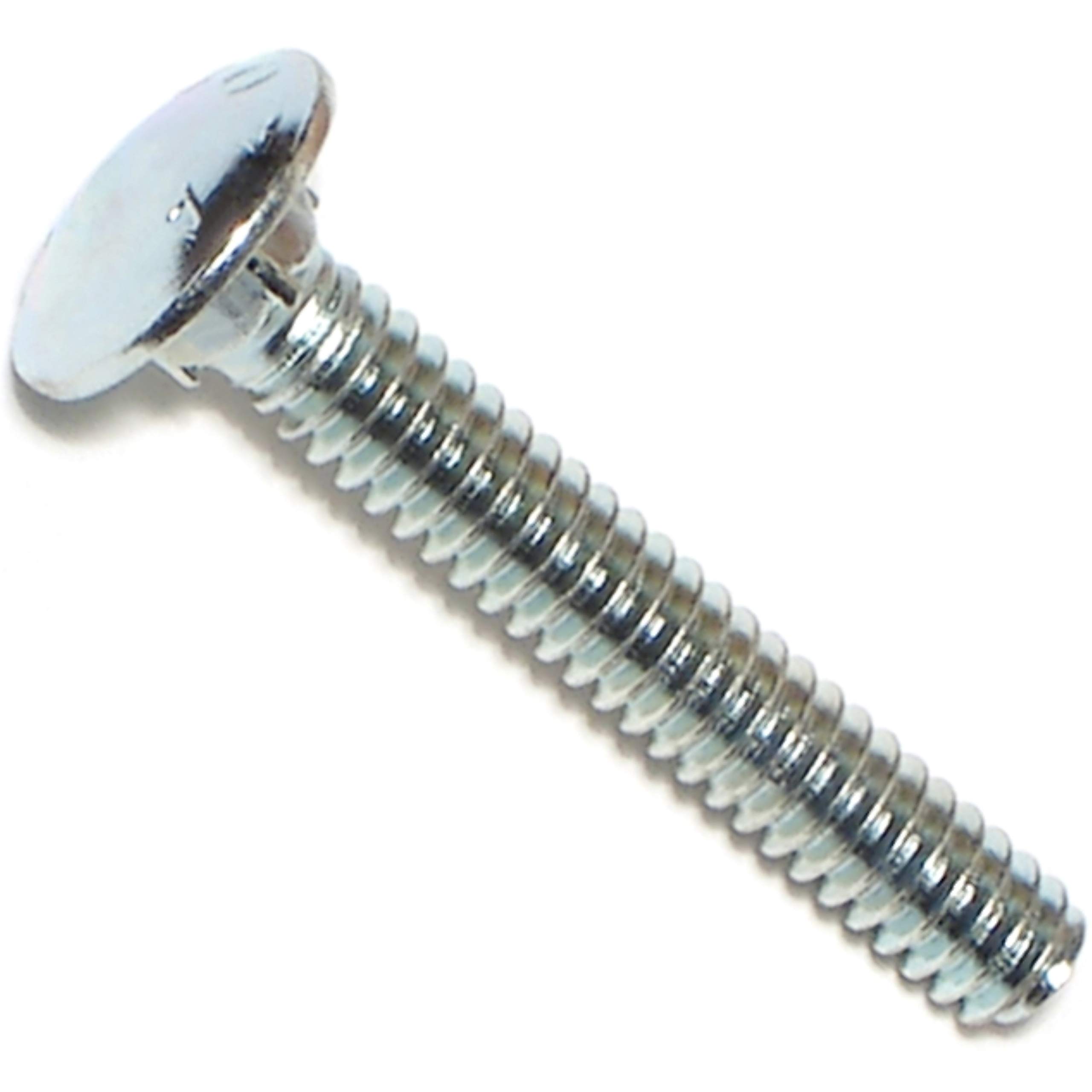 Hard-to-Find Fastener 014973230326 Carriage Bolts, 3/16-24 x 1-1/4, Piece-100, zinc
