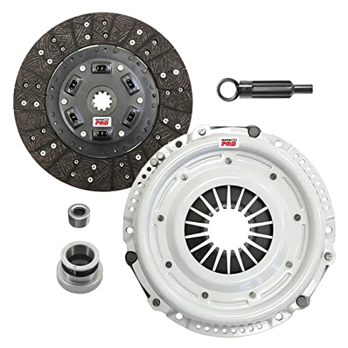 ClutchMaxPRO Performance Stage 2 Clutch Kit Compatible with 1954-1981 Chevy GMC C G K P 10 20 30 1500 2500 3500 15 25 35 1000 K5 Blazer Jimmy Pickup V6 3.2L 3.8L 4.1L (CP04022HD-ST2)