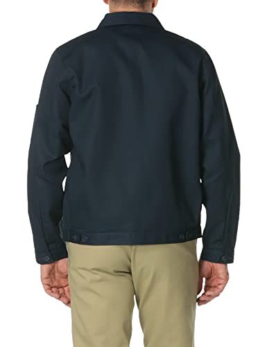 Dickies mens Unlined Eisenhower Jacket, Dark Navy, Large/Regular