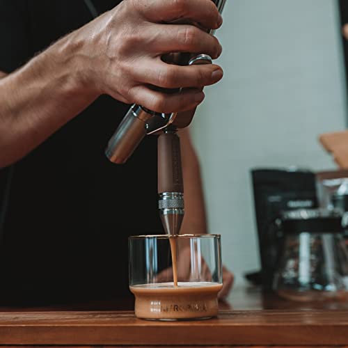 Hatfields London NitroPress Nitro Cold Brew Maker And Dispenser, Nitrogen Infuser, Cold Brew Kit with 10 Nitrogen Cartridges