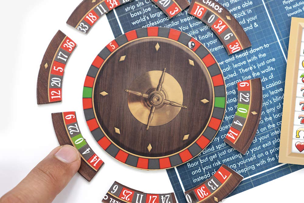Escape from The Casino of Chaos - Escape Room Game - Multiplayer Brain-Teasing Game / Escape The Room Game by Professor Puzzle.