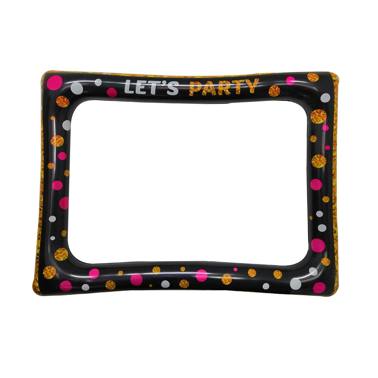 Inflatable Selfie Frame,Photo Booth Frame,Picture Selfie Frame Party Fun Photo Booth Prop,Party Supplies for Birthday Bridal Shower Baby Shower Wedding
