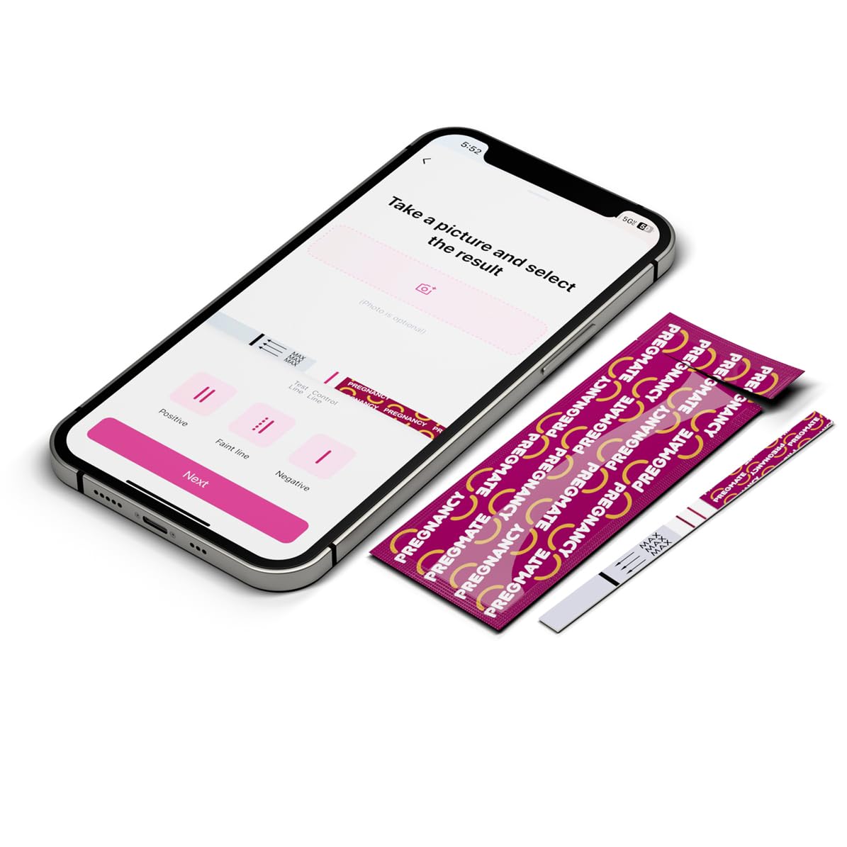 Pregmate 50 Pregnancy Test Strips (50 Count)