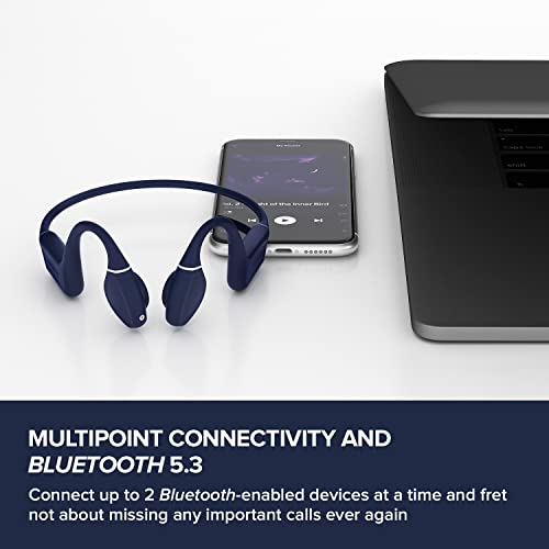 Creative Outlier Free Pro Wireless Bone Conduction Headphones with Bluetooth 5.3 and IPX8 Waterproof, Built-in 8GB MP3, Multipoint connectivity, Up to 8 Hours of Battery Life, Built-in Mic