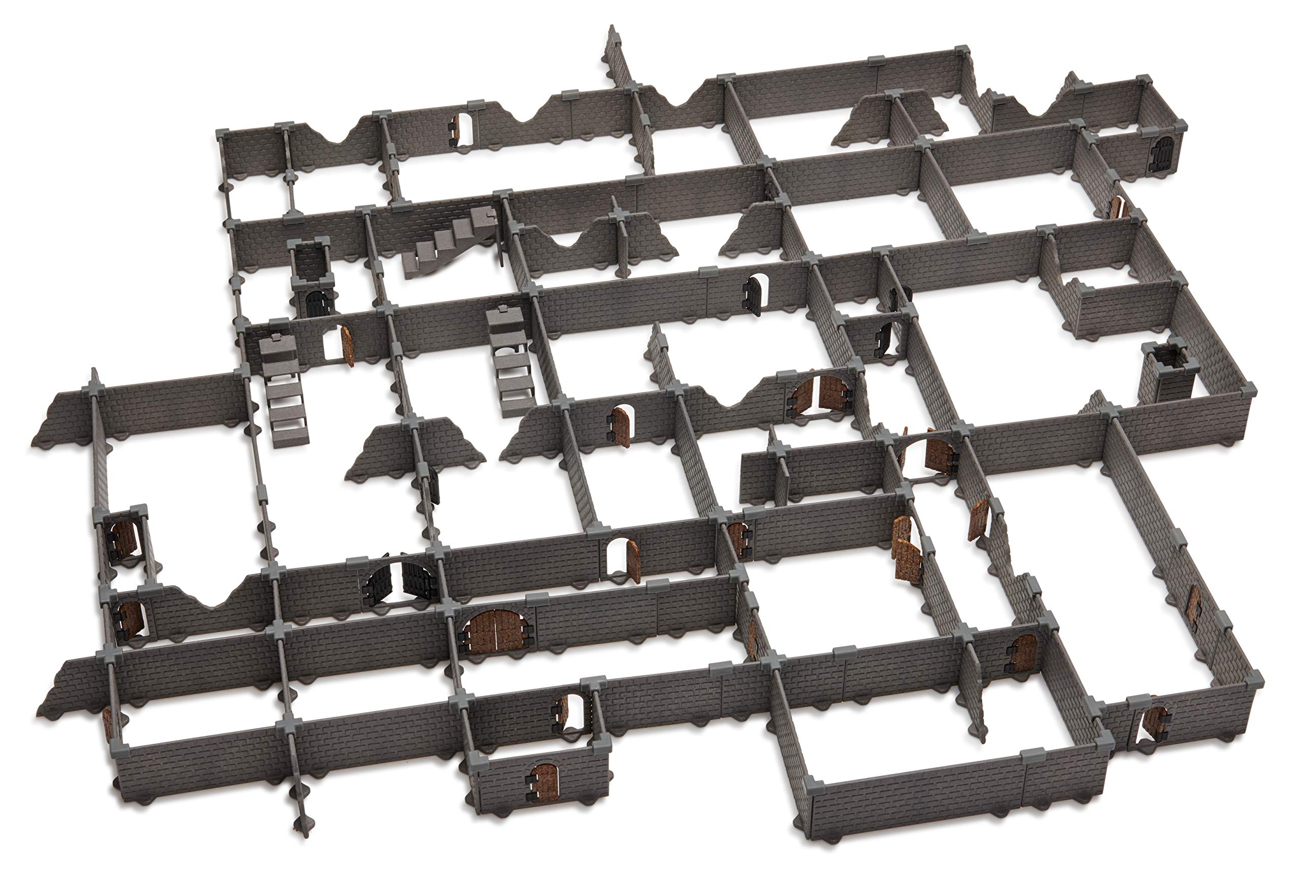 Dirt Cheap Dungeons Modular Dungeon System - Knight Set (Large): RPG Terrain Building for Dungeons & Dragons, Pathfinder, War Gaming, and More!