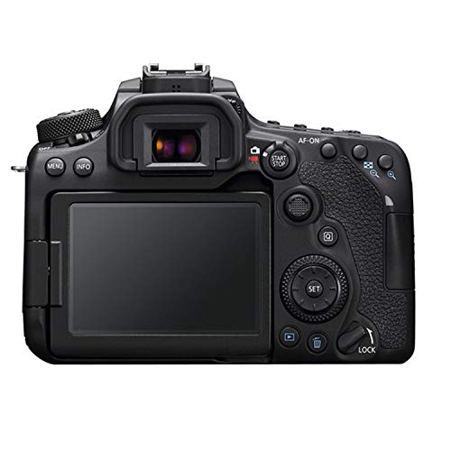 Canon EOS 90D DSLR Camera with EF-S 18-55mm f/4-5.6 is STM Lens + 2pc 64GB Memory Cards + Filters + Backpack Case & More (Renewed)