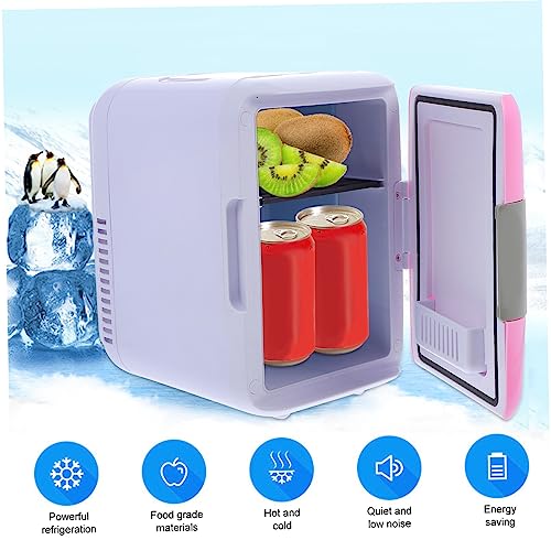 Didiseaon car refrigerator mini refrigerador freezer mini cosmetics fridge picnic beverage cooler small plug in fridge small fridge Dual-Use Fridge Car Accessories Mini Refrigerator heater