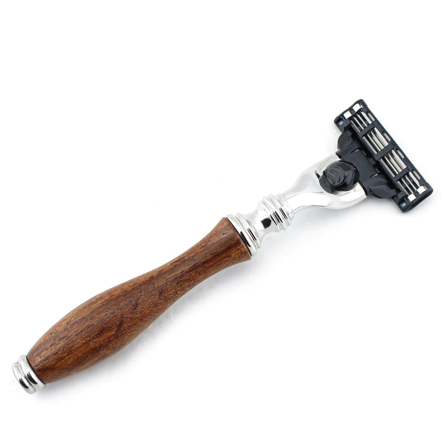 Haryali Mens Shaving Safety Razor-Wooden Handle