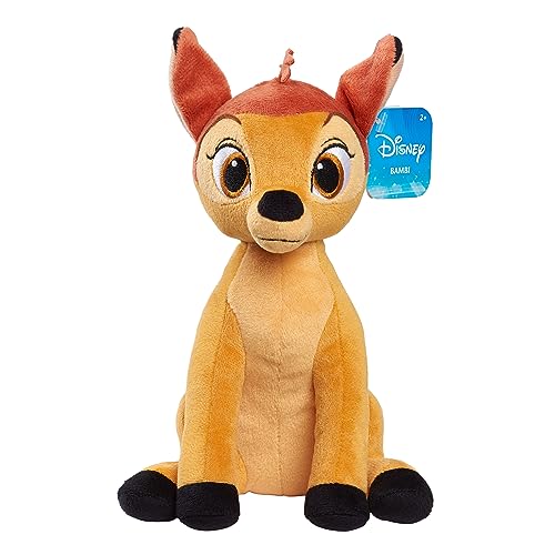 Disney Classics Collectible 8.7 Inch Beanbag Plush, Bambi, Stuffed Animal, Deer, Kids Toys for Ages 2 Up by Just Play