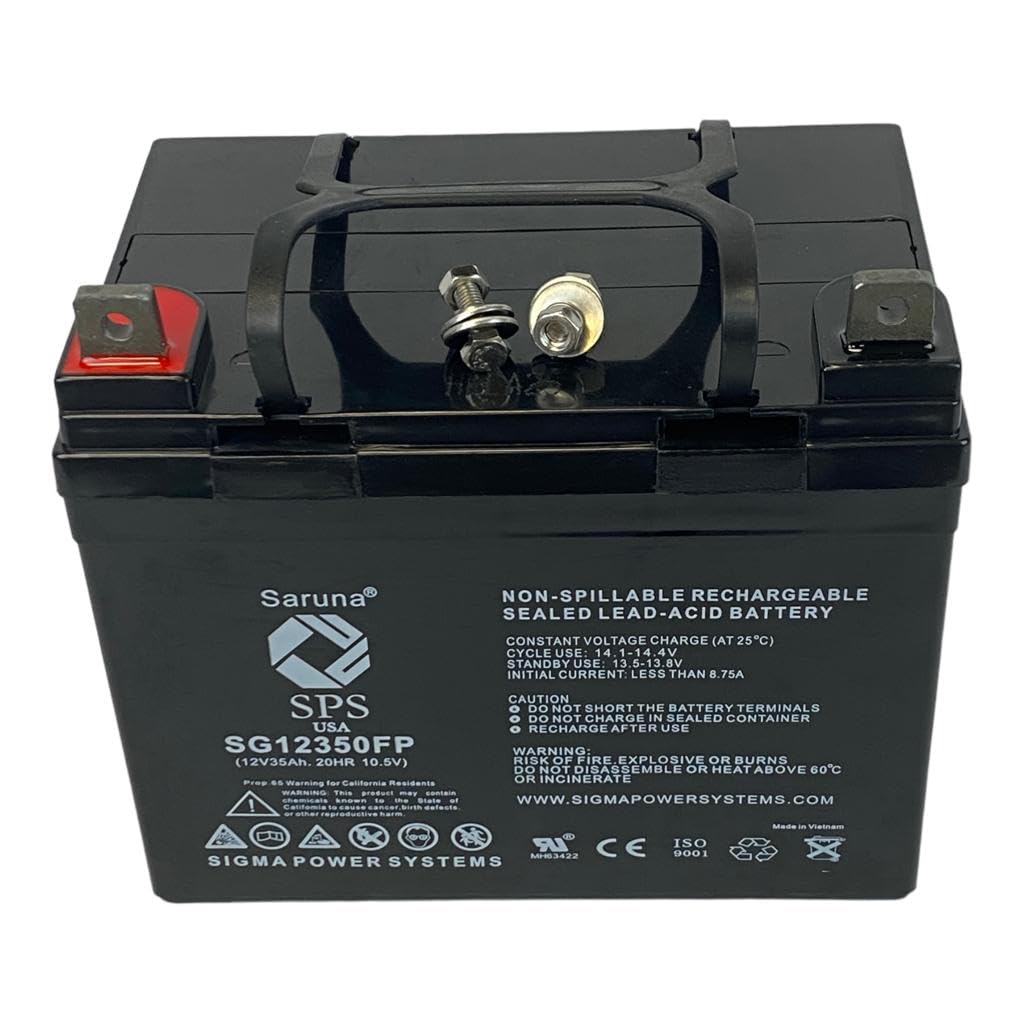 SPS Brand 12V 35Ah SLA Replacement Battery (SG12350) for Sigmas SP12 35 12V 35Ah