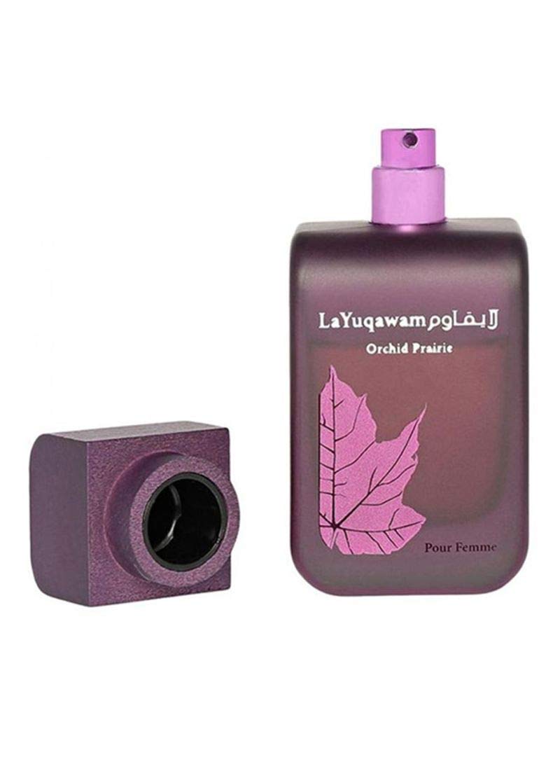 RASASI La Yuqawam Orchid Prairie Eau de Parfum Spray for Women, 2.5 Ounce