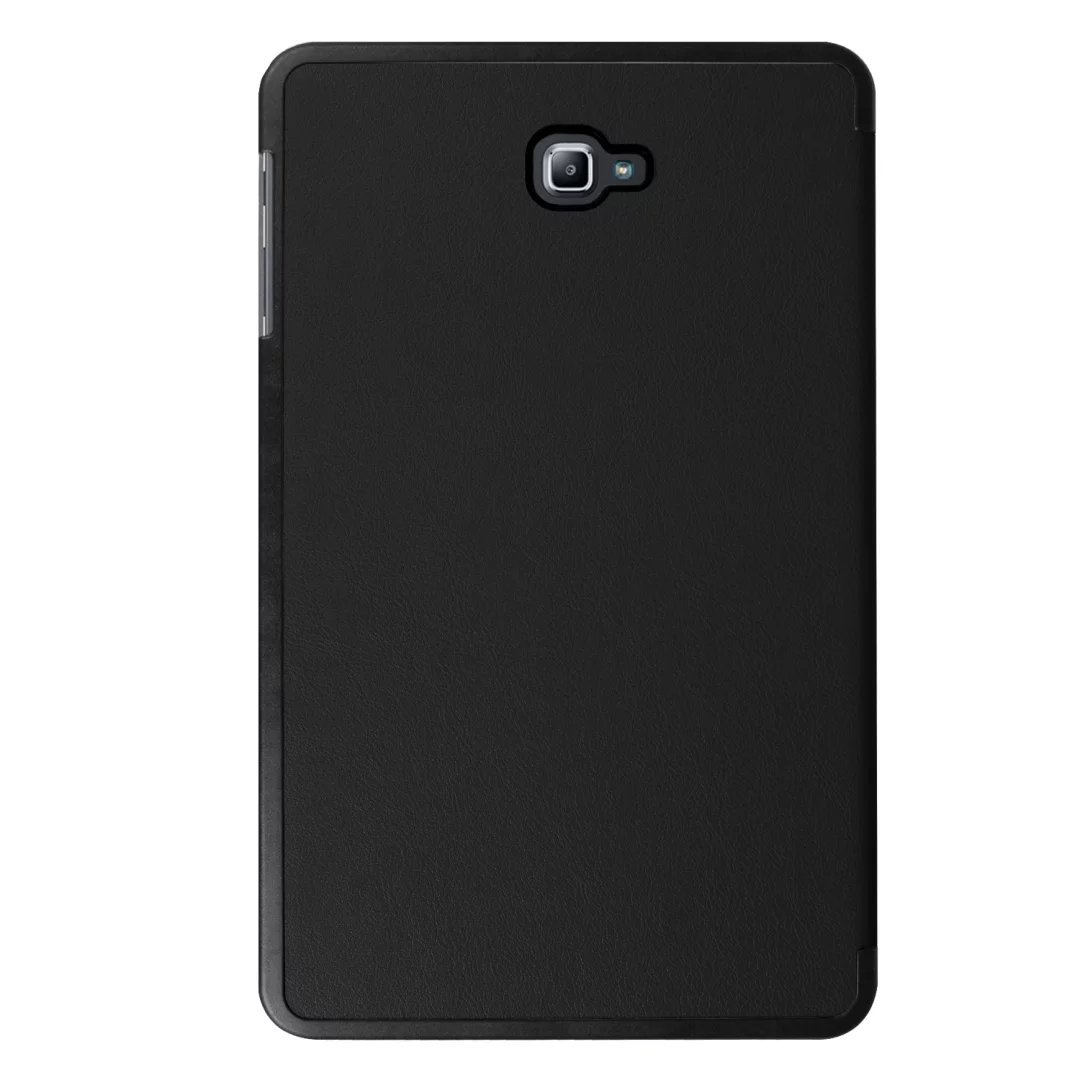 ProCase Slim Case for Galaxy Tab A 10.1 2016 SM-T580 T585 T587, Smart Cover Stand Folio Case for Galaxy Tab A 10.1 Inch Tablet -Black