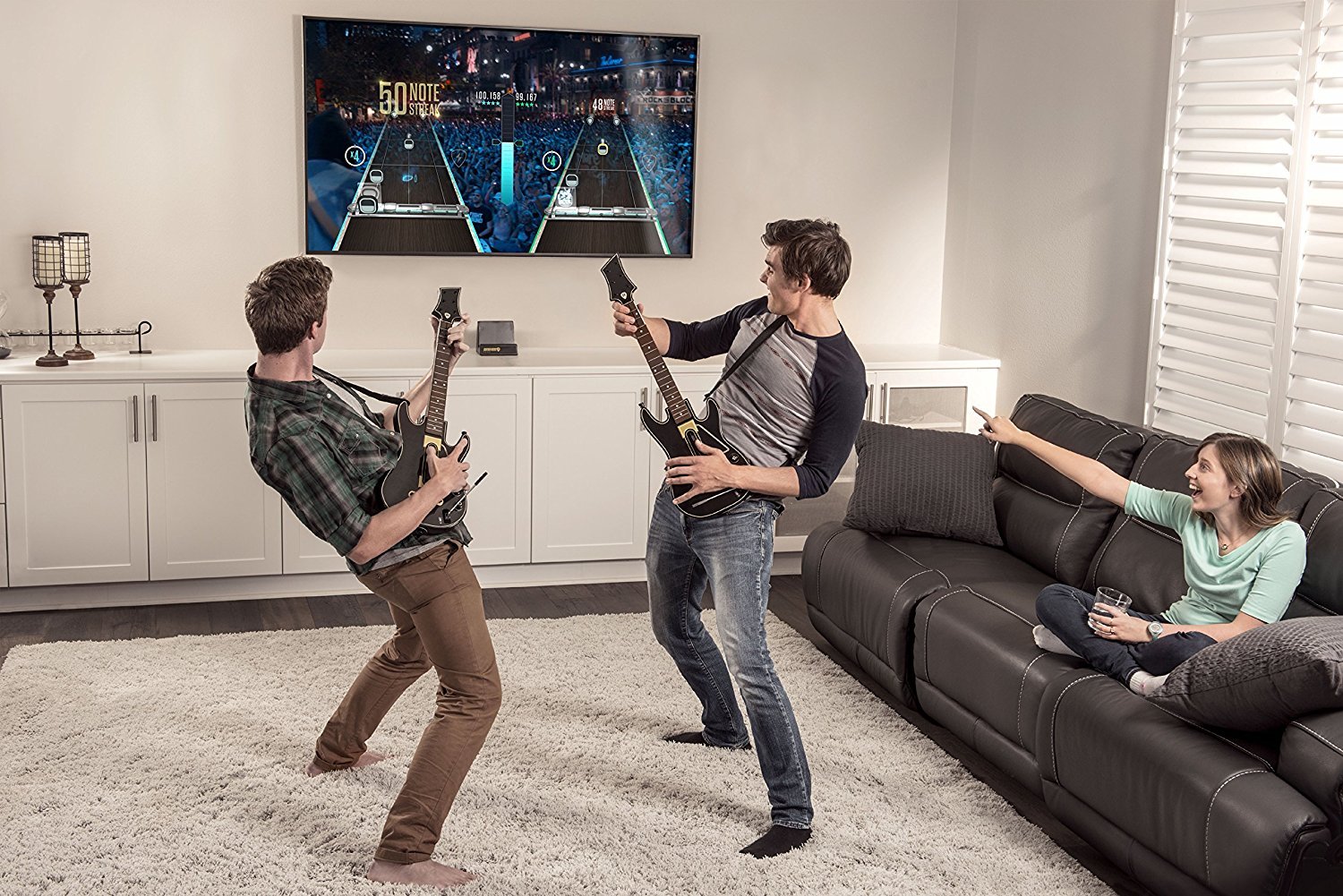 Guitar Hero Live Bundle (Xbox 360) Guitar and Game
