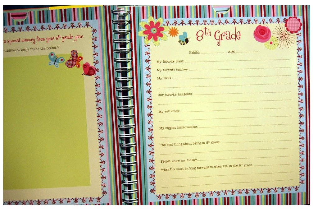 Publications international School Years Sweet Memories Deluxe Album Girl Book