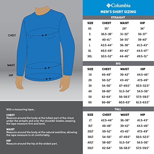Columbia Men's PFG Sleeve II Graphic Hoodie, City Grey/Cool Grey Logo, X-Large
