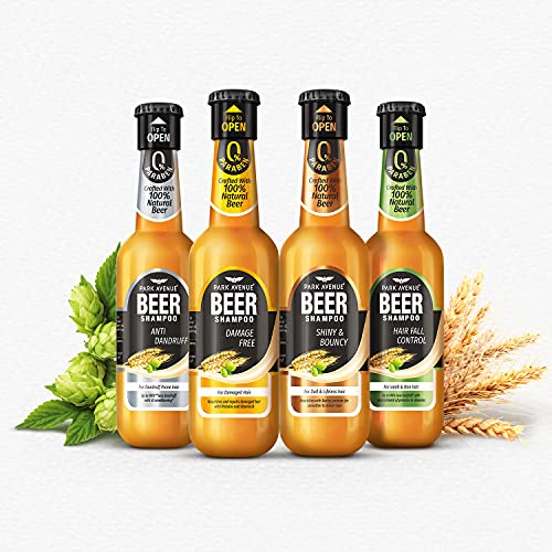 Park Avenue Damage Free Hair Beer Shampoo Made From Real Bear 350ml