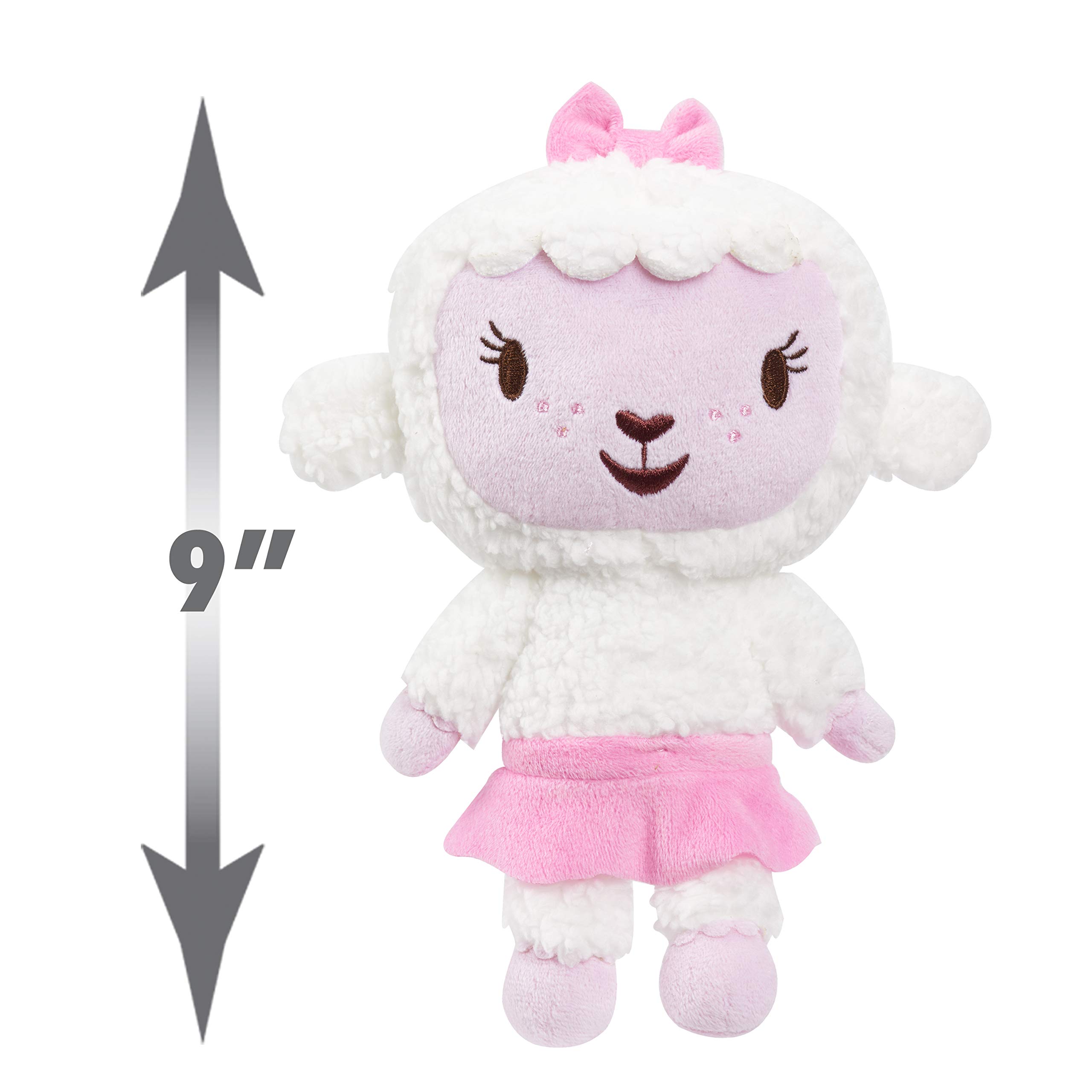 Disney Junior Music Lullabies 9-inch Doc McStuffins & Lambie 2-Piece Plush Set, Kids Toys for Ages 18 Month by Just Play