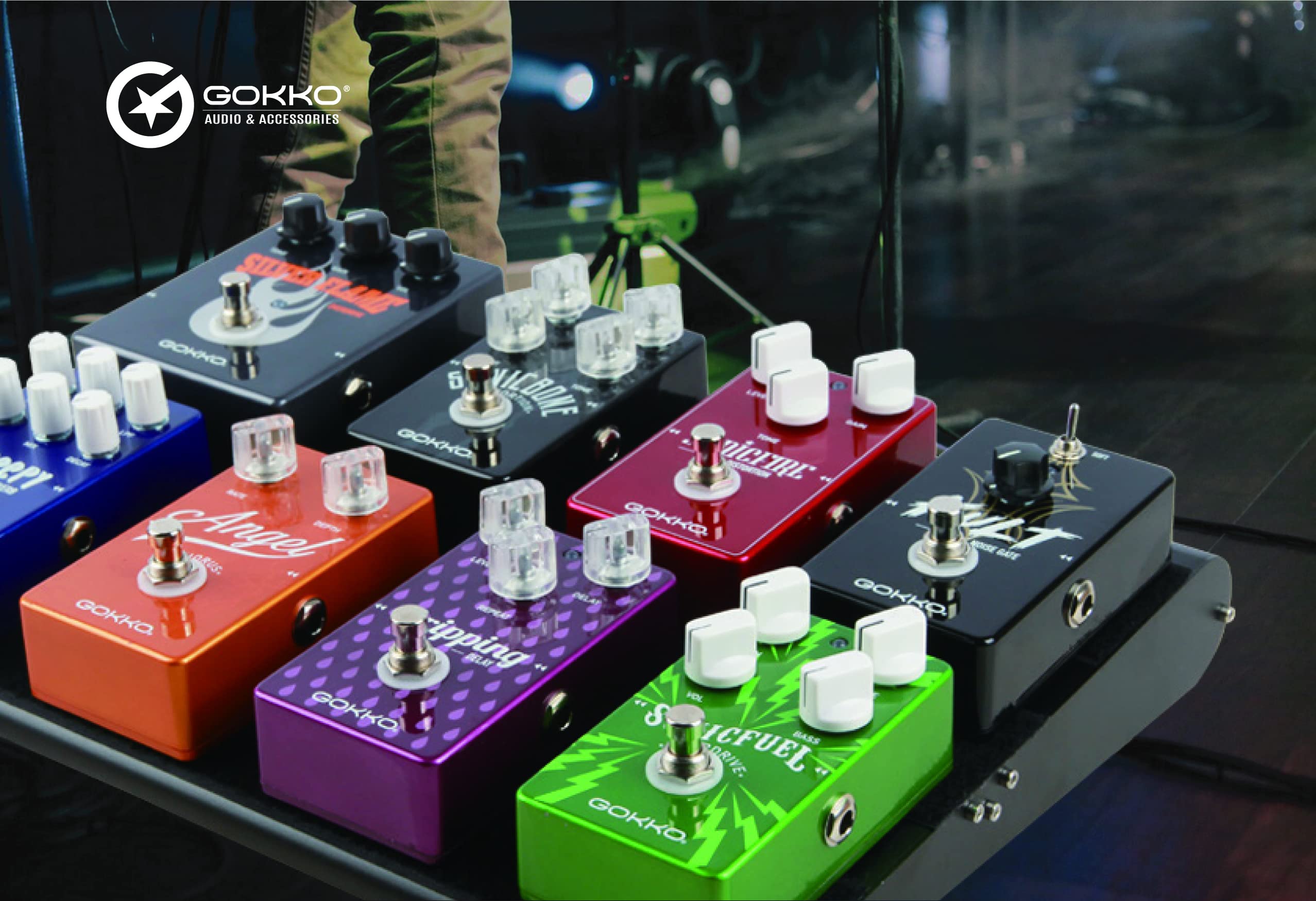 GOKKO Guitar Effect Pedal (GK-24 Overdrive)