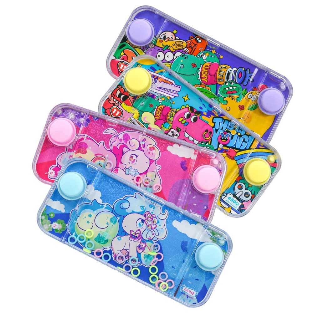 Handheld toss Ring Game, Guest Favour Gifts Pack of 4 , Compact Toy