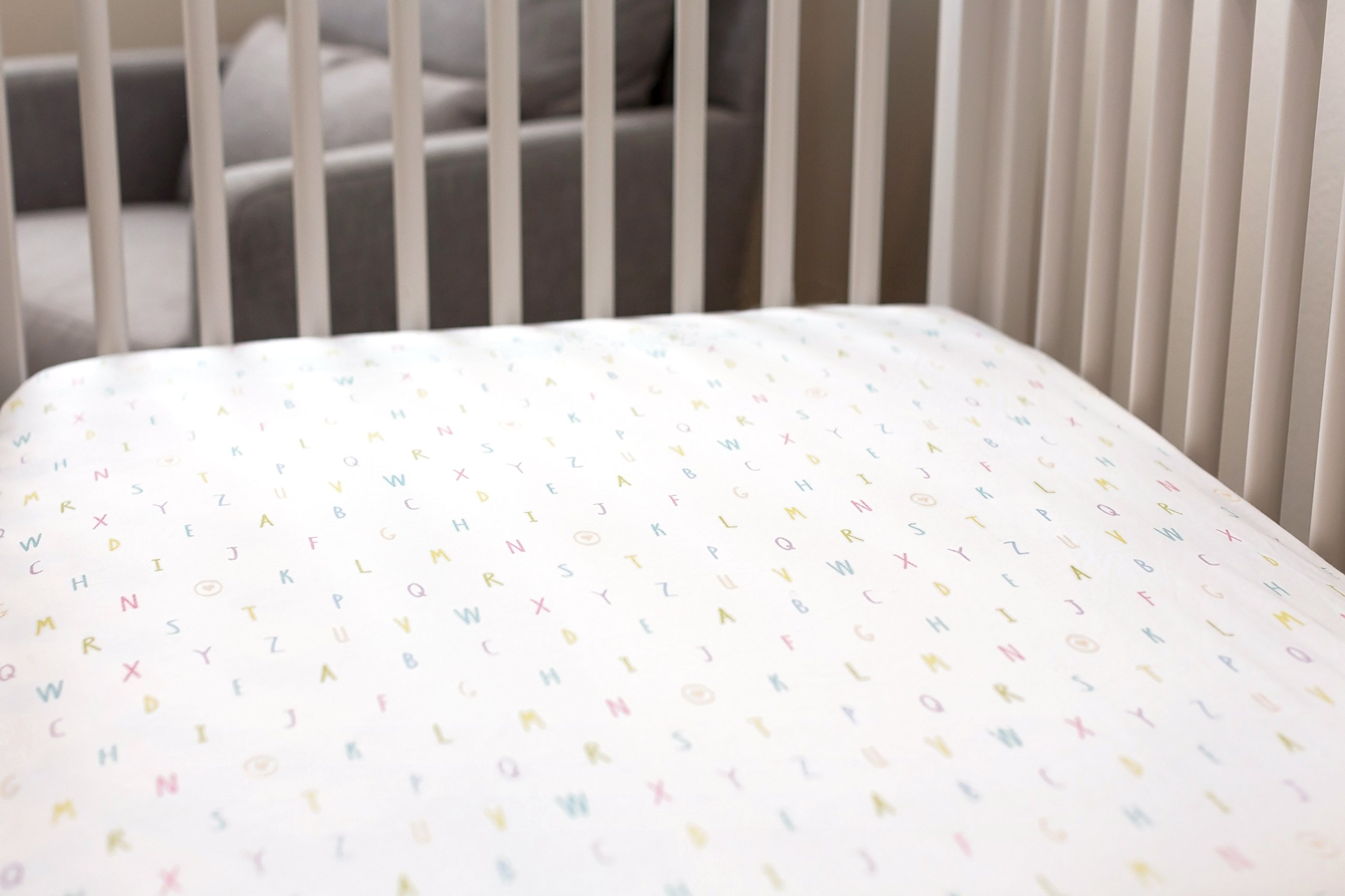 My Tiny Tot Baby Crib Sheets Boy or Girl (2 Pack) β Organic Cotton Fitted Crib Sheet Set for Baby Crib Mattress β Extra Soft, Premium Baby Nursery Bedding β Pink