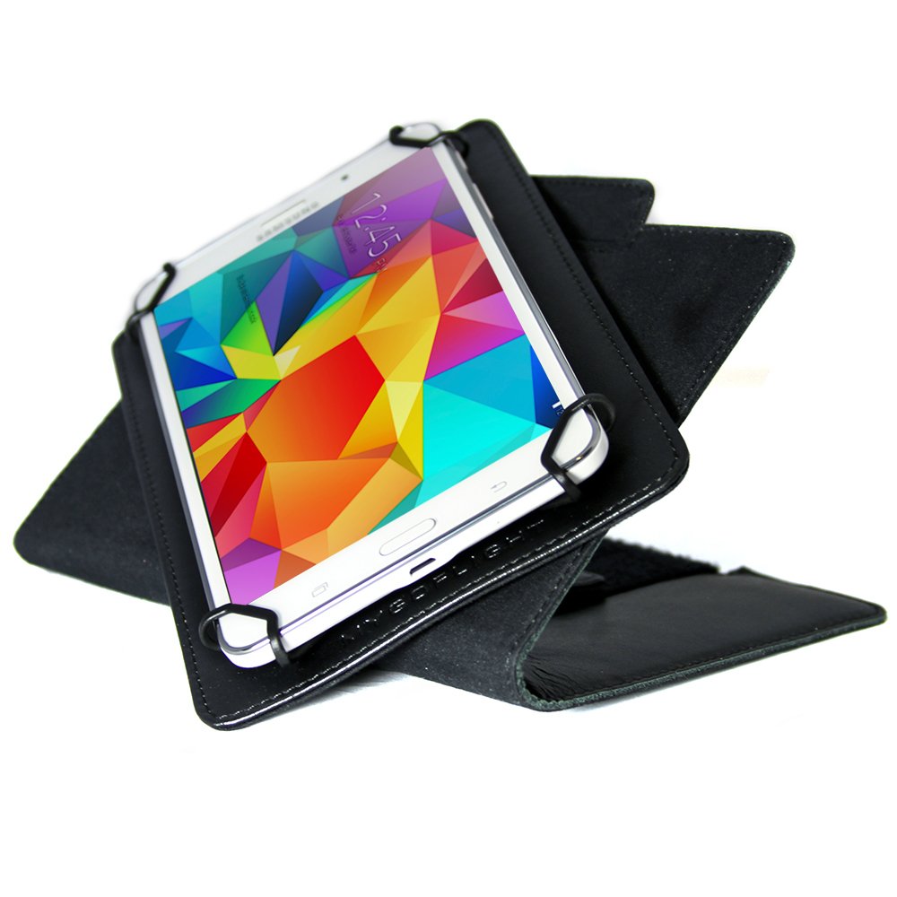 MYGOFLIGHT Universal Mini Leather Folio C EFB Pilot Kneeboard and Clipboard β Fits Apple iPad Mini 1, 2, 3, iPad Mini 4/ 5/ 6 and All Other 7β-8" Tablets