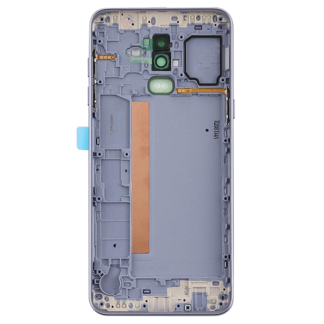 Lihuoxiu for Galaxy J8, J810F/DS, J810Y/DS, J810G/DS Back Cover with Side Keys & Camera Lens
