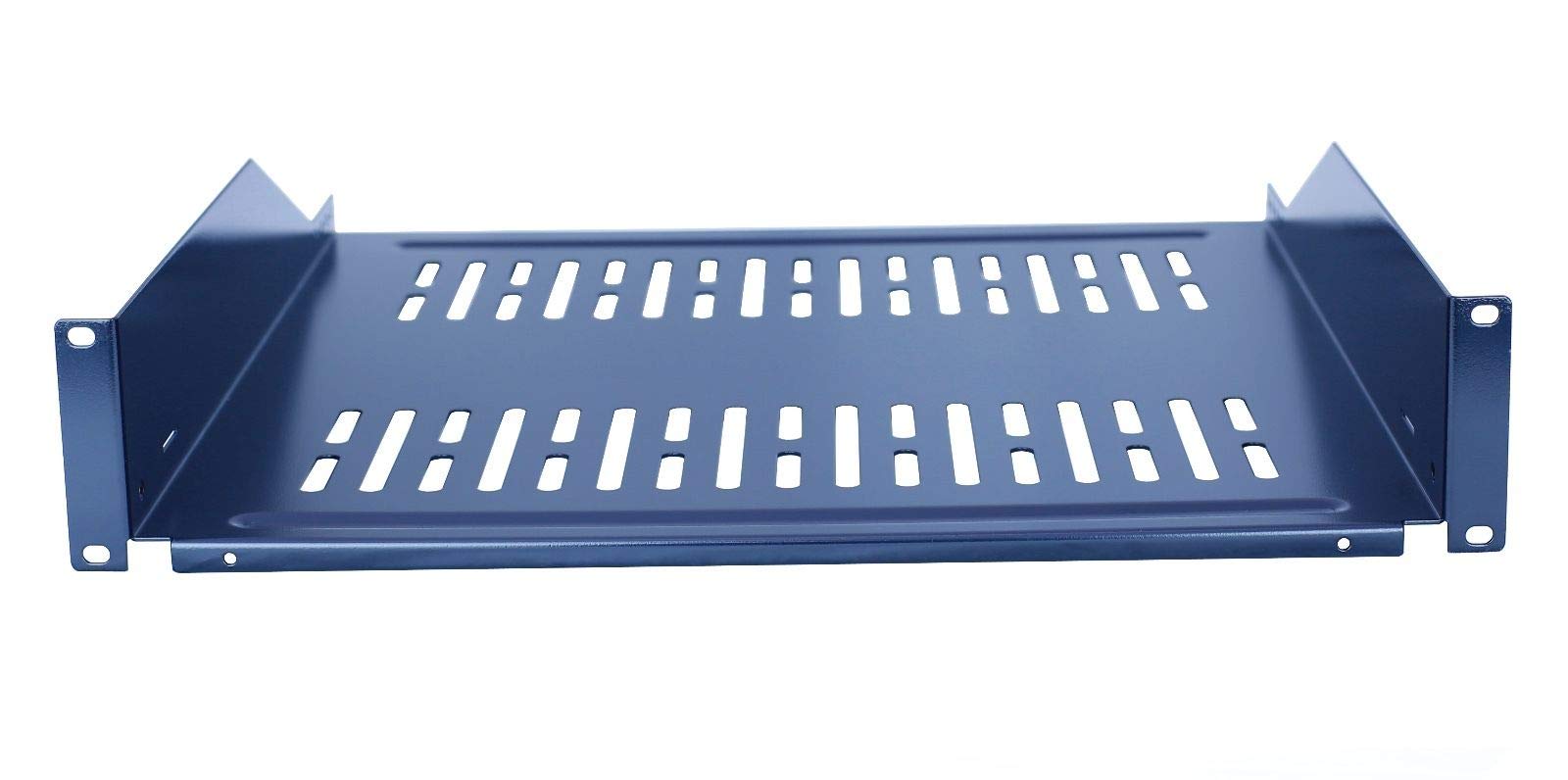 RAISING ELECTRONICS 19inch 2U Relay Rack Mount Cantilever Network Shelf 12inch Deep 40LBs Capacity