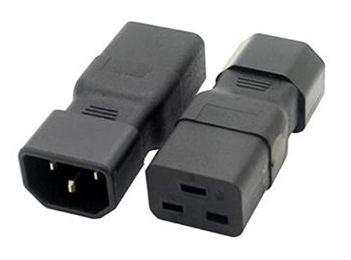 PDU UPS Power IEC Male C14 to Female C19/C7/C5 Adapter IEC Connector New (WA-0089)