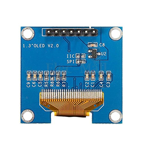HiLetgo 1.3" SPI 128x64 SSH1106 OLED LCD Display LCD Module for Arduino AVR STM32