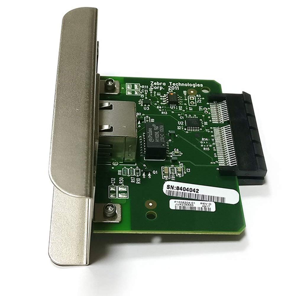 PARTS P1037974-001 Wired Internal Network Card for Zebra ZT210 ZT220 ZT230 ZT200 Series Thermal Printer Print Server Ethernet Port