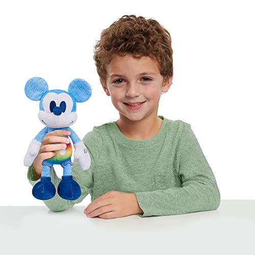 Just Play Disney Standard Pride Small Plush β Mickey Mouse, Kids Toys for Ages 2 Up, Amazon Exclusive