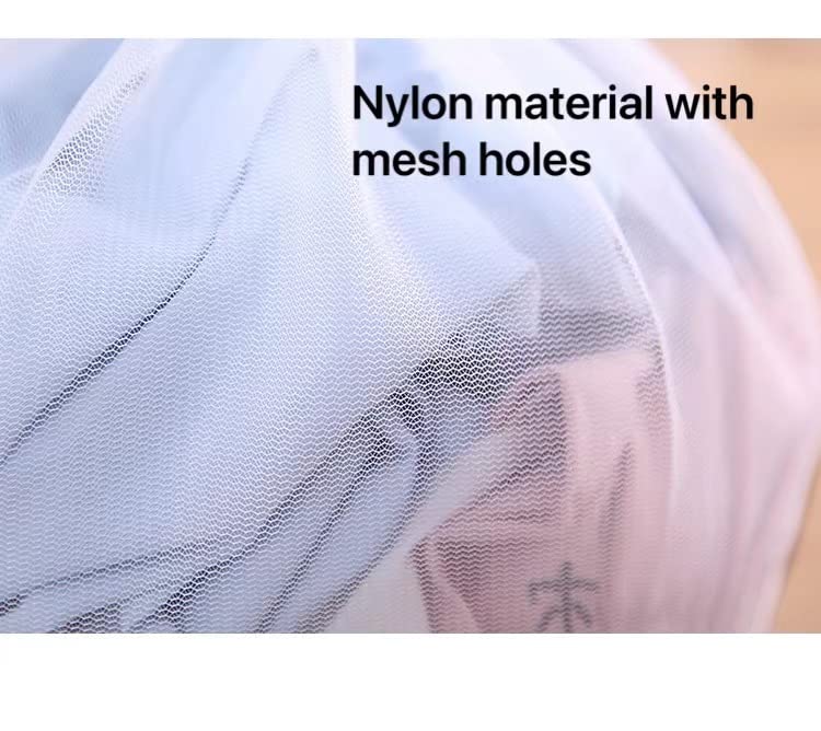 Durable Honeycomb Mesh Laundry Bags for Delicates (Spring Type)