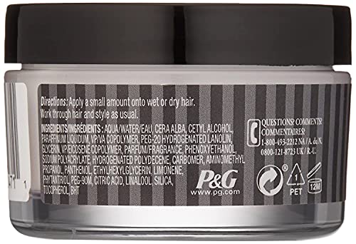 The Art of Shaving Pomade for Men - Forming Paste for Hair Styling, Sculpts Hair with Medium Hold, Matte Finish, 2 Ounce