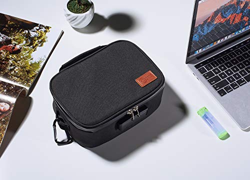 E EGOOZ Large Smell Proof Storage Stash Locking Bags with Combination Lock, Waterproof Smell Proof Box Case For Home & Travel Use, 9 X 6.5 X3.5 Inches-Black…
