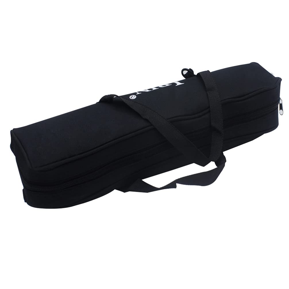 Happyyami 32 Key Melodica Carring Case Keyboard Piano Storage Bag Organ Gig Pouch Musical Instrument with Shoulder Strap Handle for Traval Black